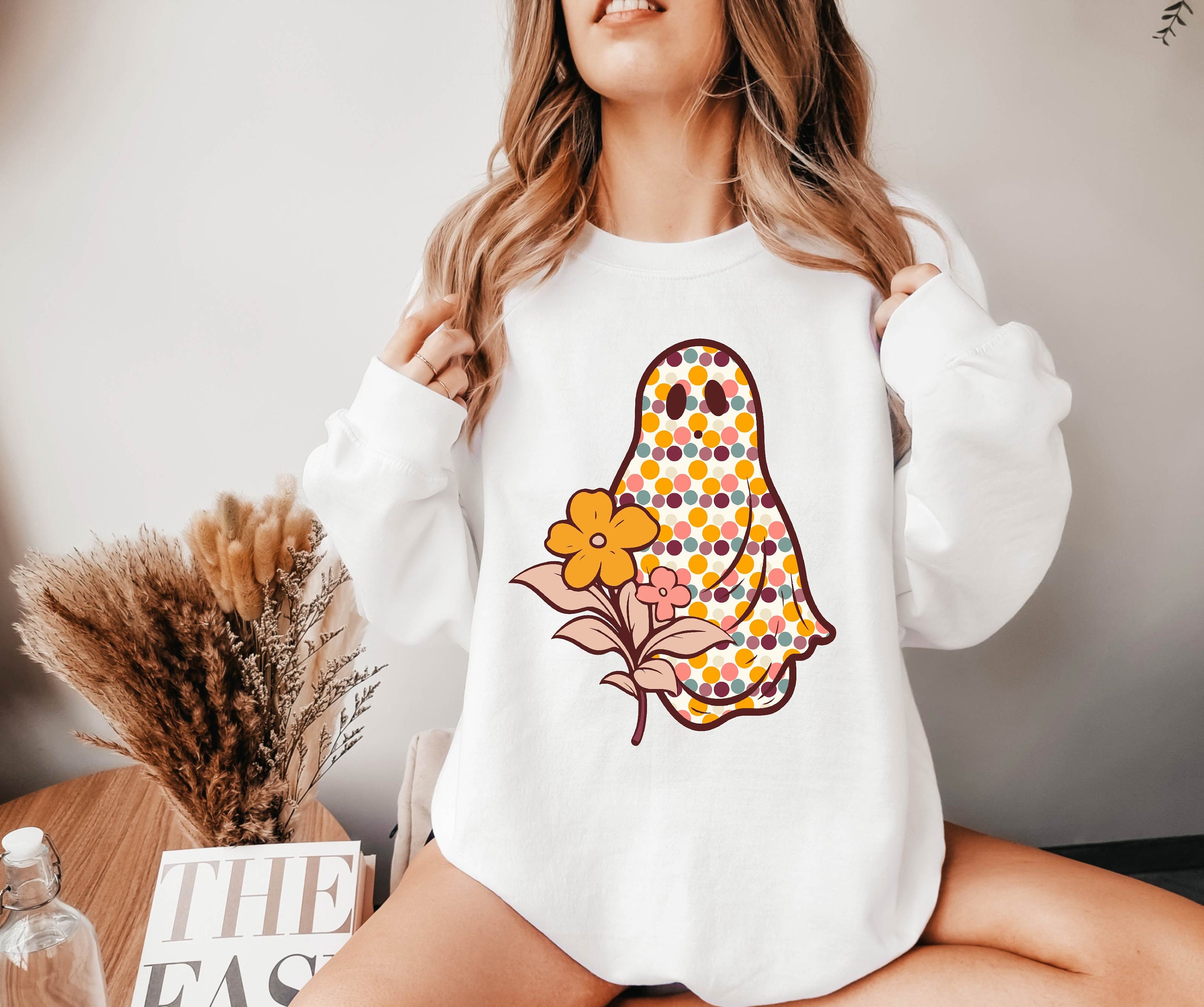 Floral Ghost PNG Bundle Floralghost Artful Ghost PNG Ghost PNG Bundle ...