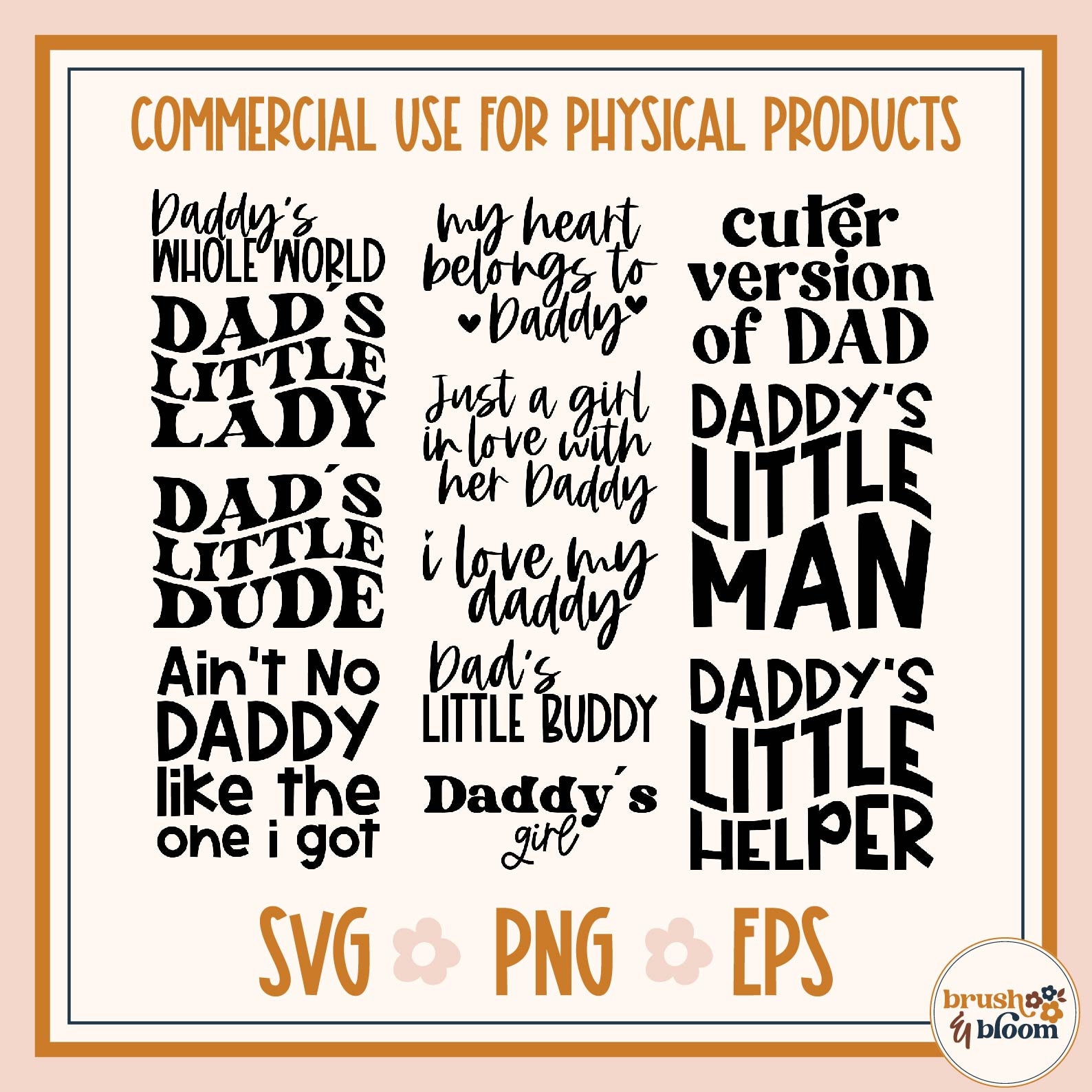 Dad SVG Bundle Father Son SVG Bundle Father Daughter SVG Bundle Father ...