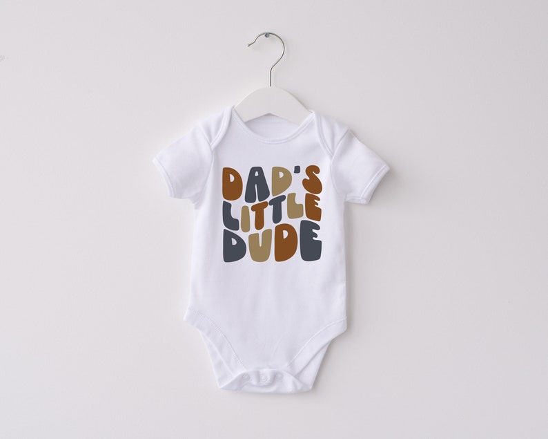 Dad's Little Dude SVG Little Dude SVG Baby Boy SVG - Etsy