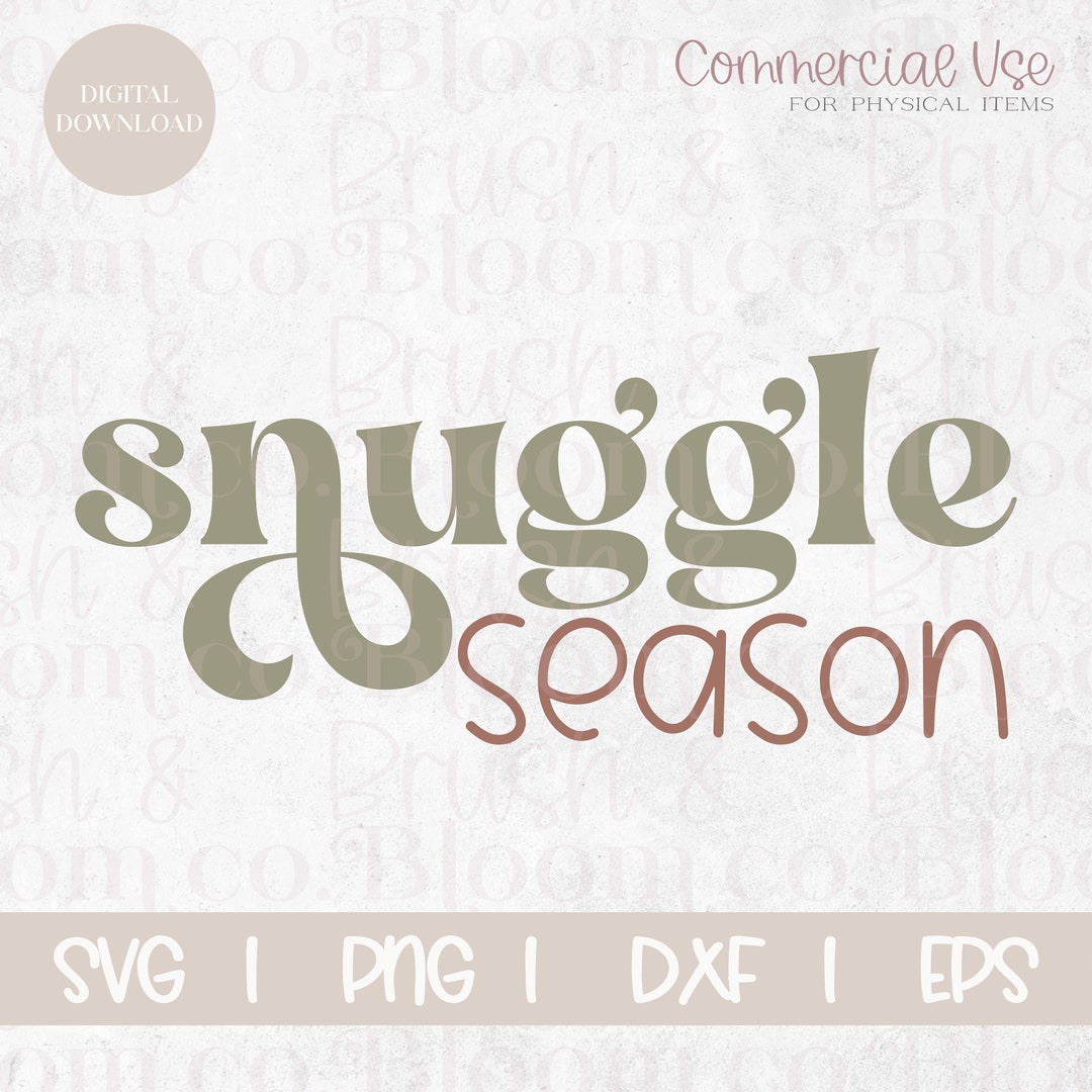 Snuggle Season SVG - Etsy
