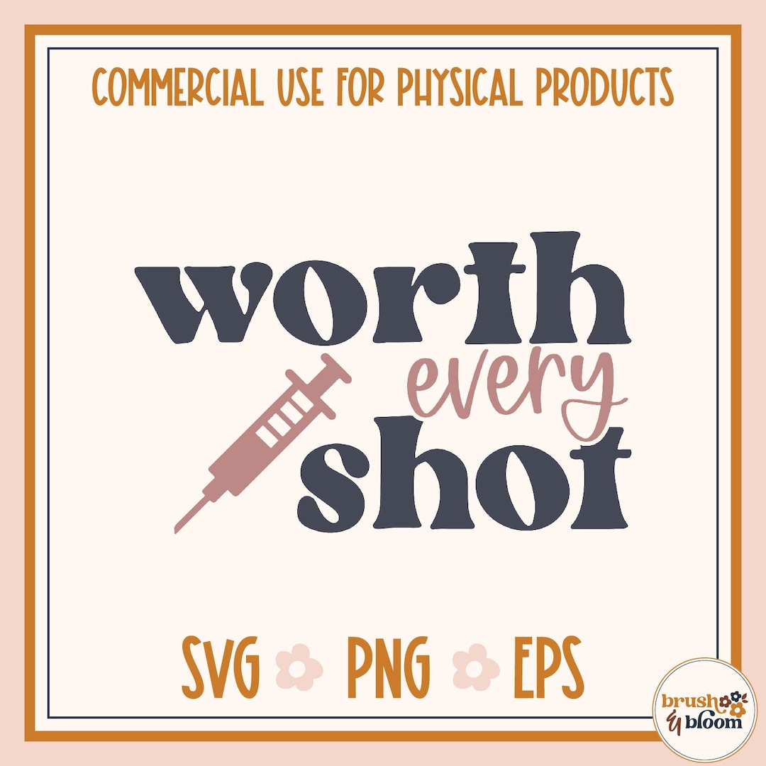 Worth Every Shot SVG - Ivf SVG - IUI Svg - Ivf Baby Svg - Etsy
