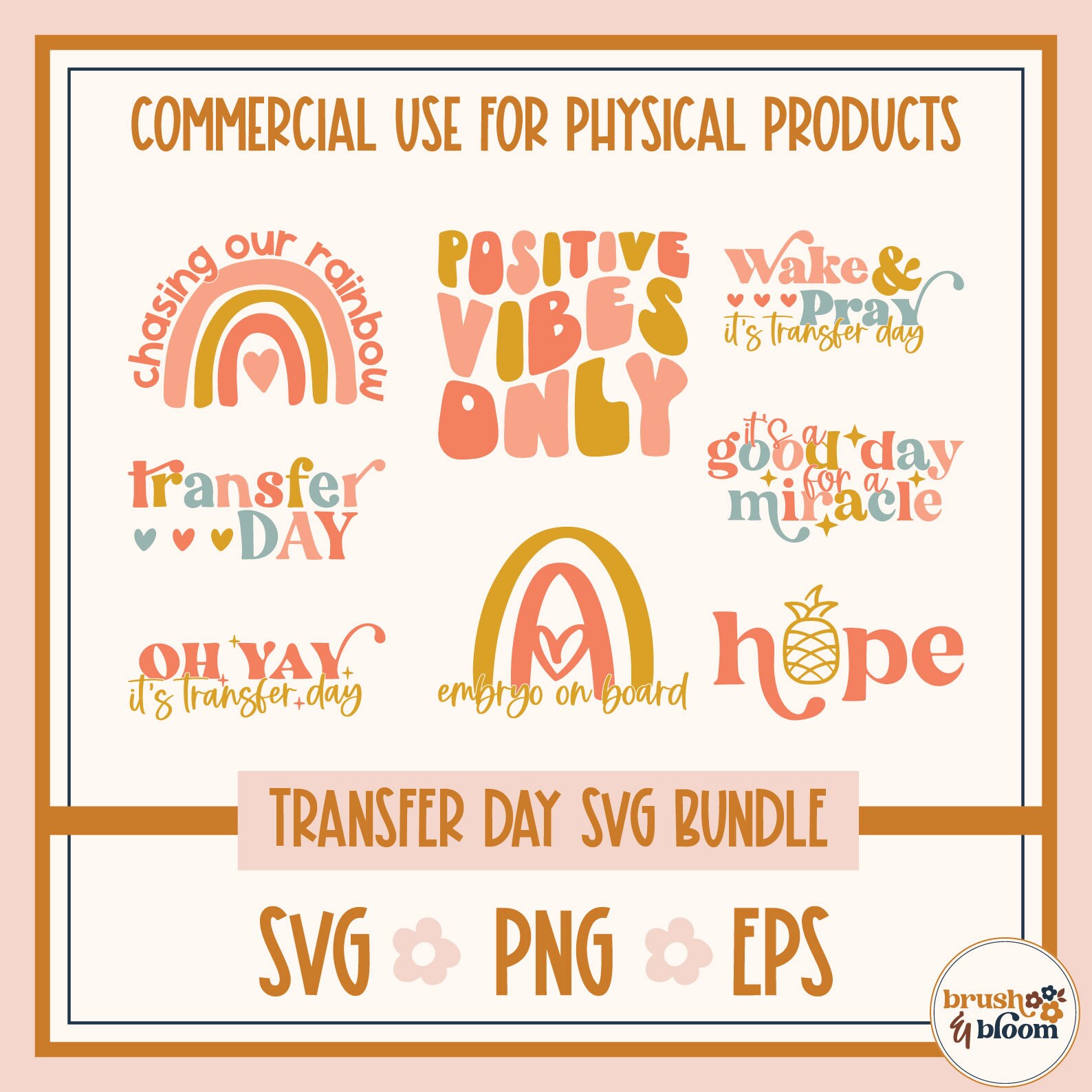 Transfer Day SVG IVF Svg Ivf Transfer Day SVG Ivf Svg Bundle ...