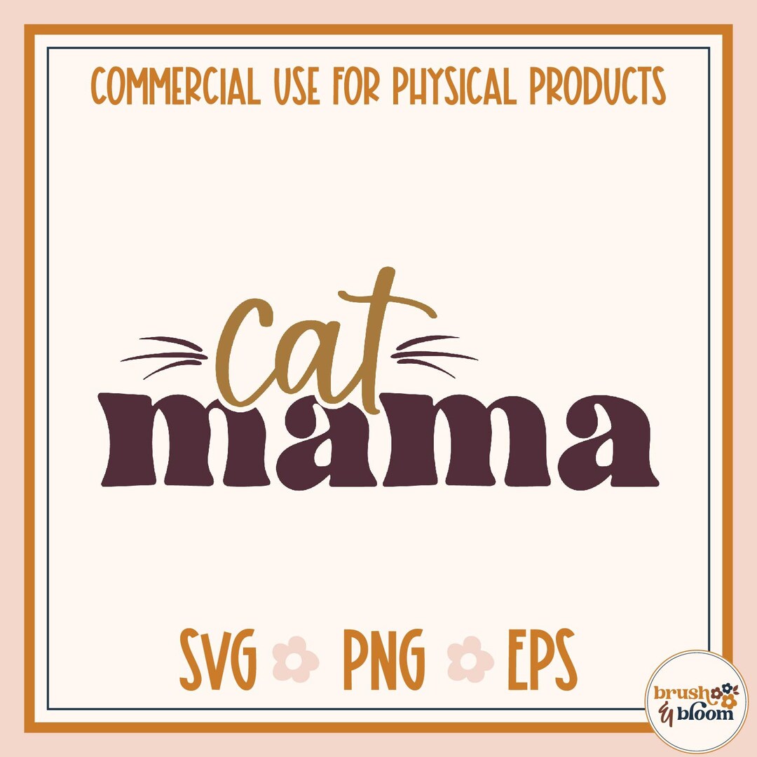 Cat Mama SVG Cat Mom SVG Cat Lover Svg Cat SVG Cat Svg Cat Mom Shirt ...