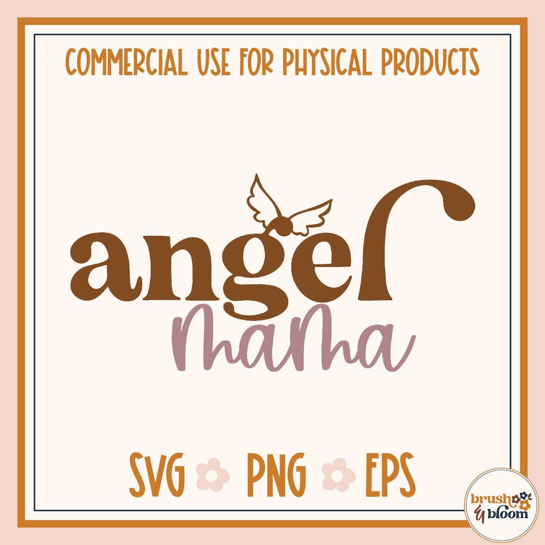 Angel Mama SVG - Angel Mom SVG - Angel Baby SVG - Mom of an Angel Svg - Miscarriage Svg - Etsy