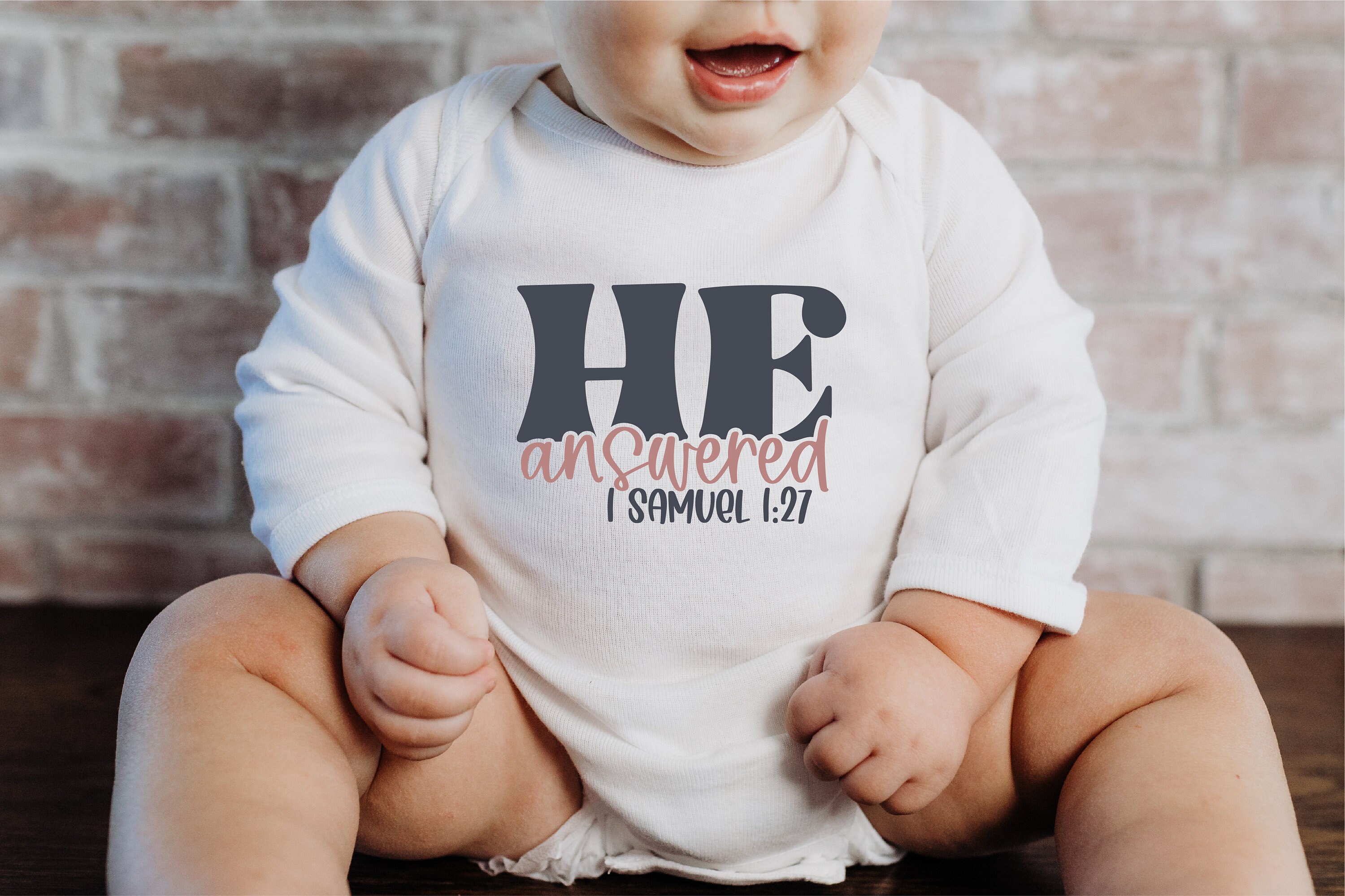 He Answered SVG God Has Answered SVG 1 Samuel 1:27 SVG Answered Prayer ...