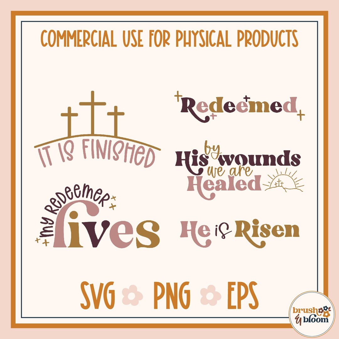 Christian Easter SVG Bundle Easter SVG Bundle Easter Png Bundle Easter ...