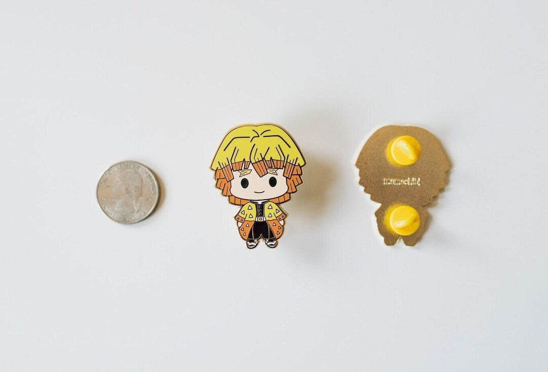 Chibi Lightning Swordsman Enamel Pin | Anime Pins | Kawaii Custom Anime ...