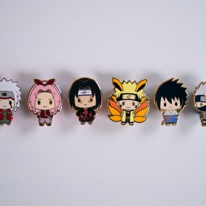 Chibi Illusion Ninja Enamel Pin Anime Pins Kawaii Custom Fandom Anime ...
