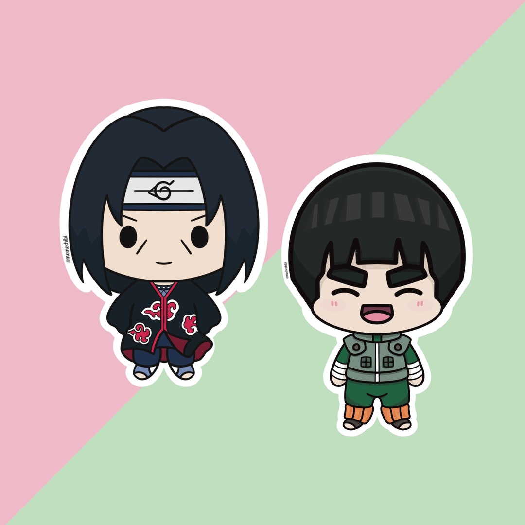 Chibi Crow Illusion Raven & Try Hard Stickers | Anime Stickers | Kawaii ...