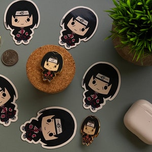 Chibi Illusion Ninja Enamel Pin Anime Pins Kawaii Custom Fandom Anime ...
