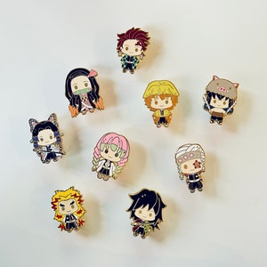 Chibi Love Swordsman Enamel Pin | Kawaii Anime Pin - Etsy
