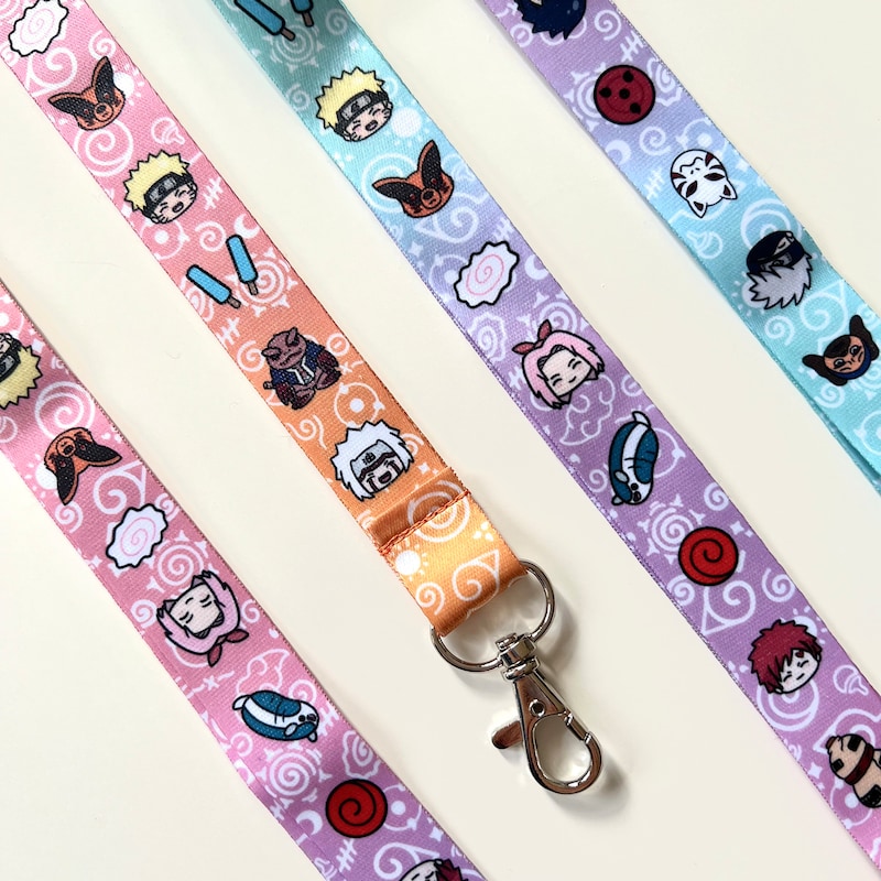 Naruto Lanyards Anime - Etsy
