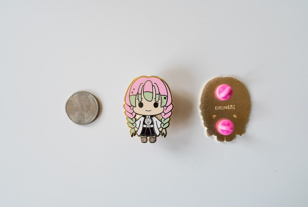 Chibi Love Swordsman Enamel Pin | Anime Pins | Kawaii Custom Anime ...