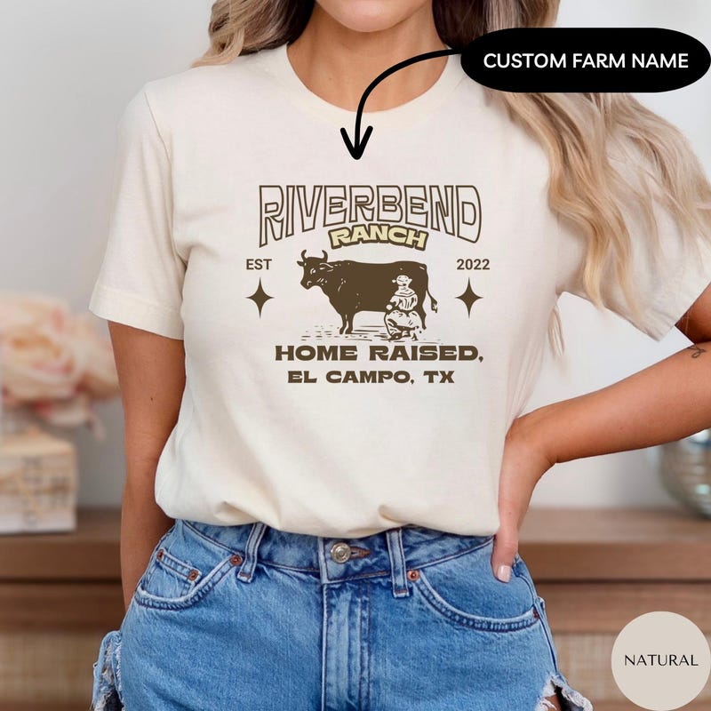 Custom Ranch T Shirt - Etsy