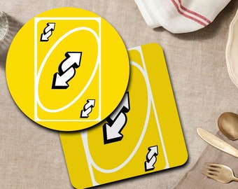 Yellow Uno Reverse Card - Etsy
