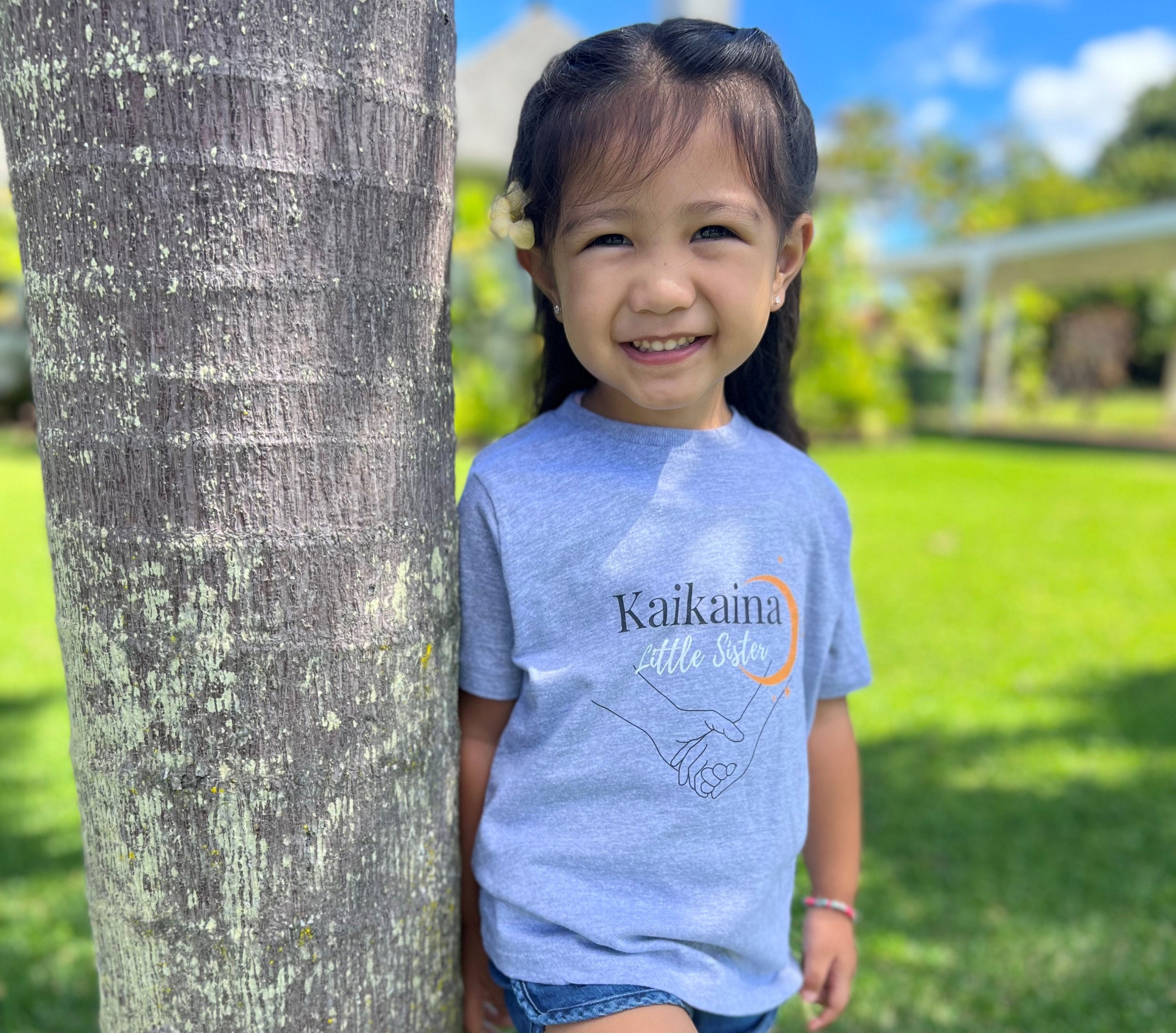 Kaikaina Little Sister Keiki Tee - Etsy