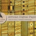 Huge Package Kwanzaa African Digital Paper | Papers Scrapbook ...
