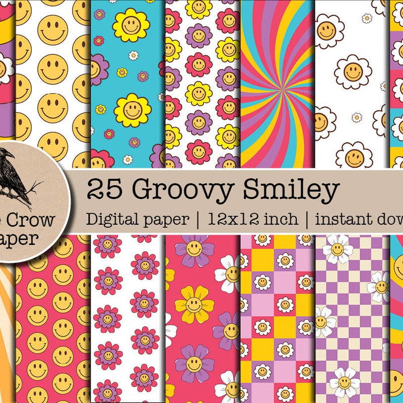 Scrapbook Paper Digital - Etsy