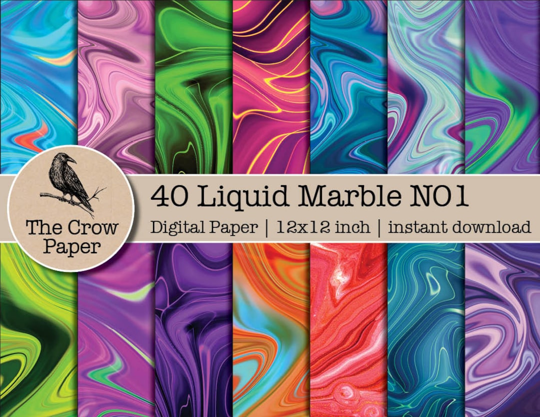 40 Liquid Marble Digital Paper | Marble Colors | Marble Background ...