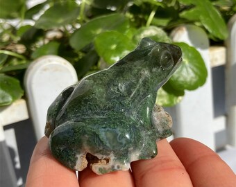 Carved Agate Frog - Etsy