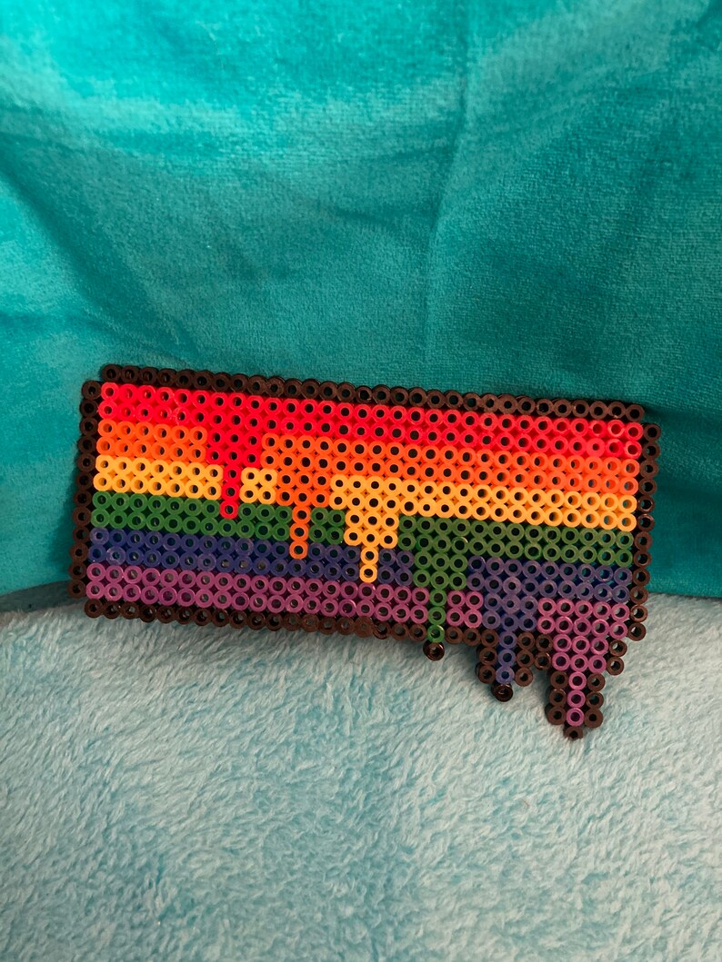 Drip Rainbow Pride Flag - Etsy