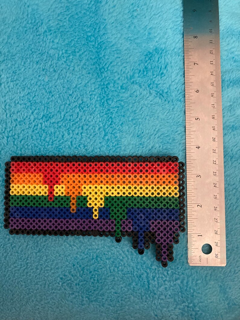 Drip Rainbow Pride Flag - Etsy