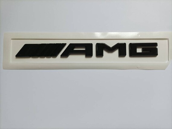 Mercedes AMG Lettering Badge for Rear Boot Trunk Tailgate for - Etsy