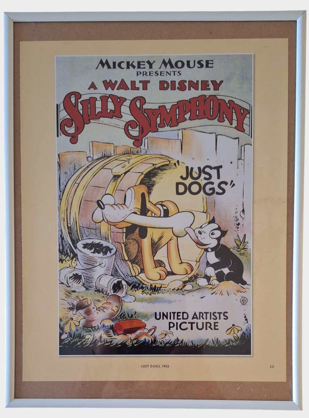 Mickey Mouse, Just Dogs, Movie Poster. - Etsy