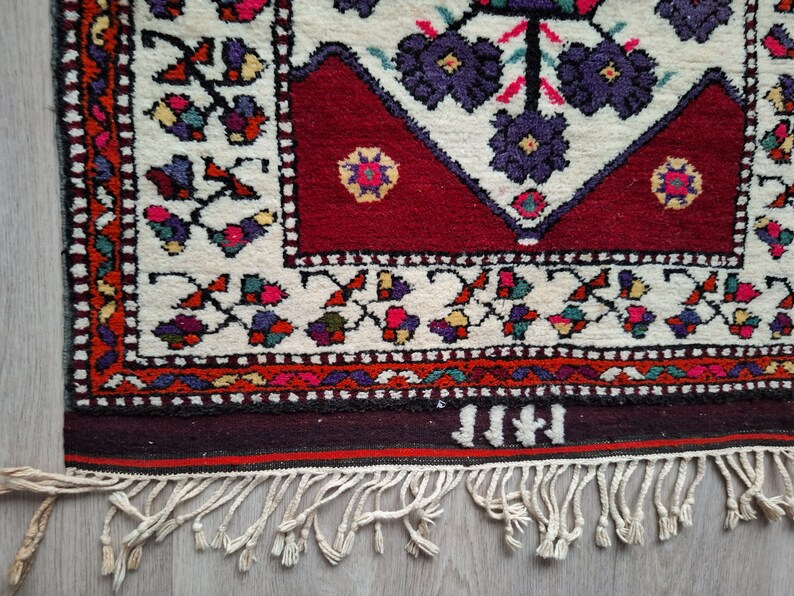 Antique Yunt Mountain, Yuruk Carpet - Etsy