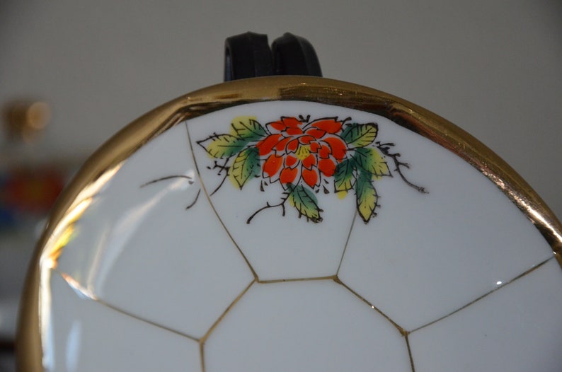 Antique Golden Rimmed Chinese Tea Set - Etsy
