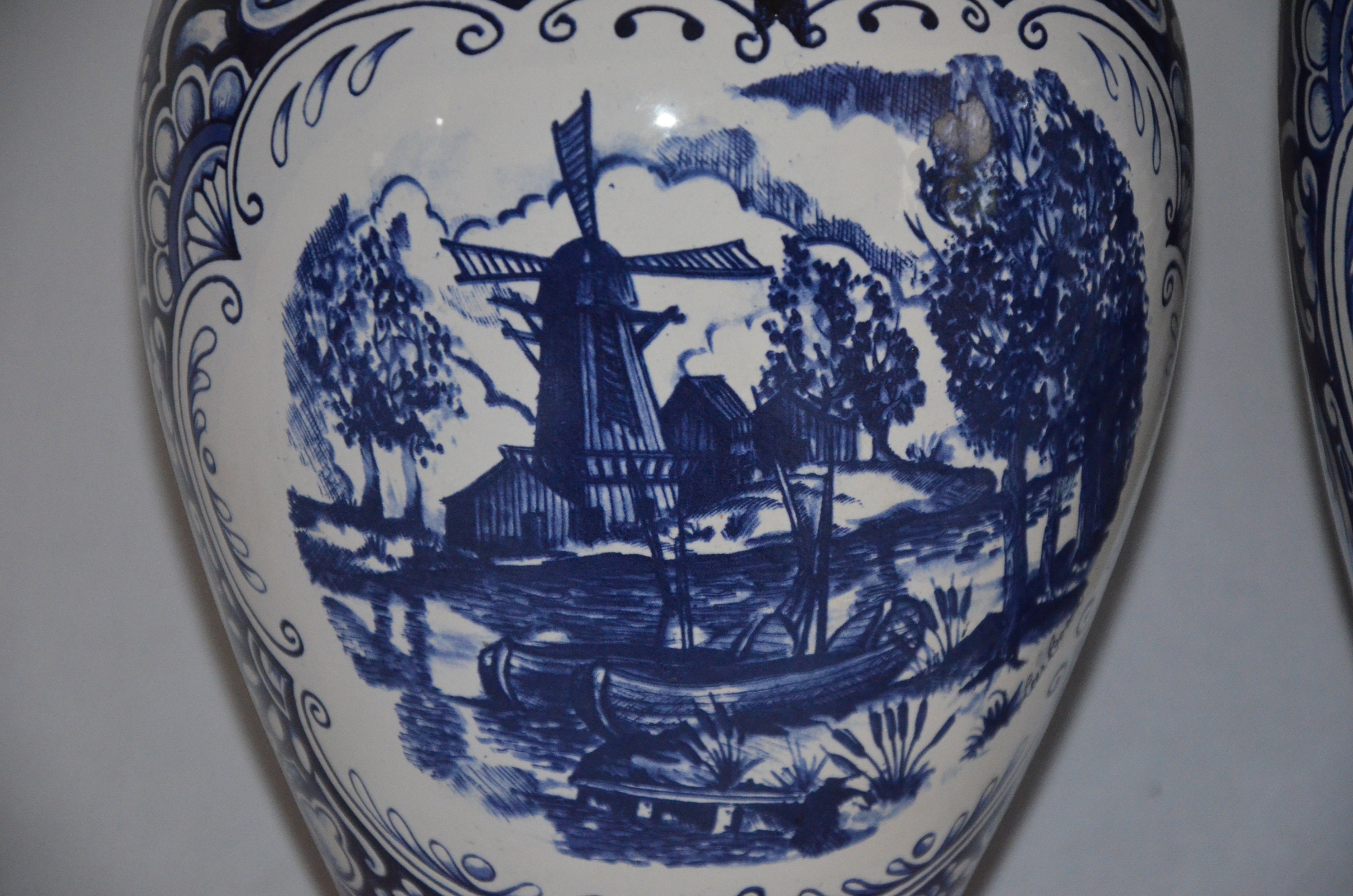 Delft Cabinet Set - Etsy