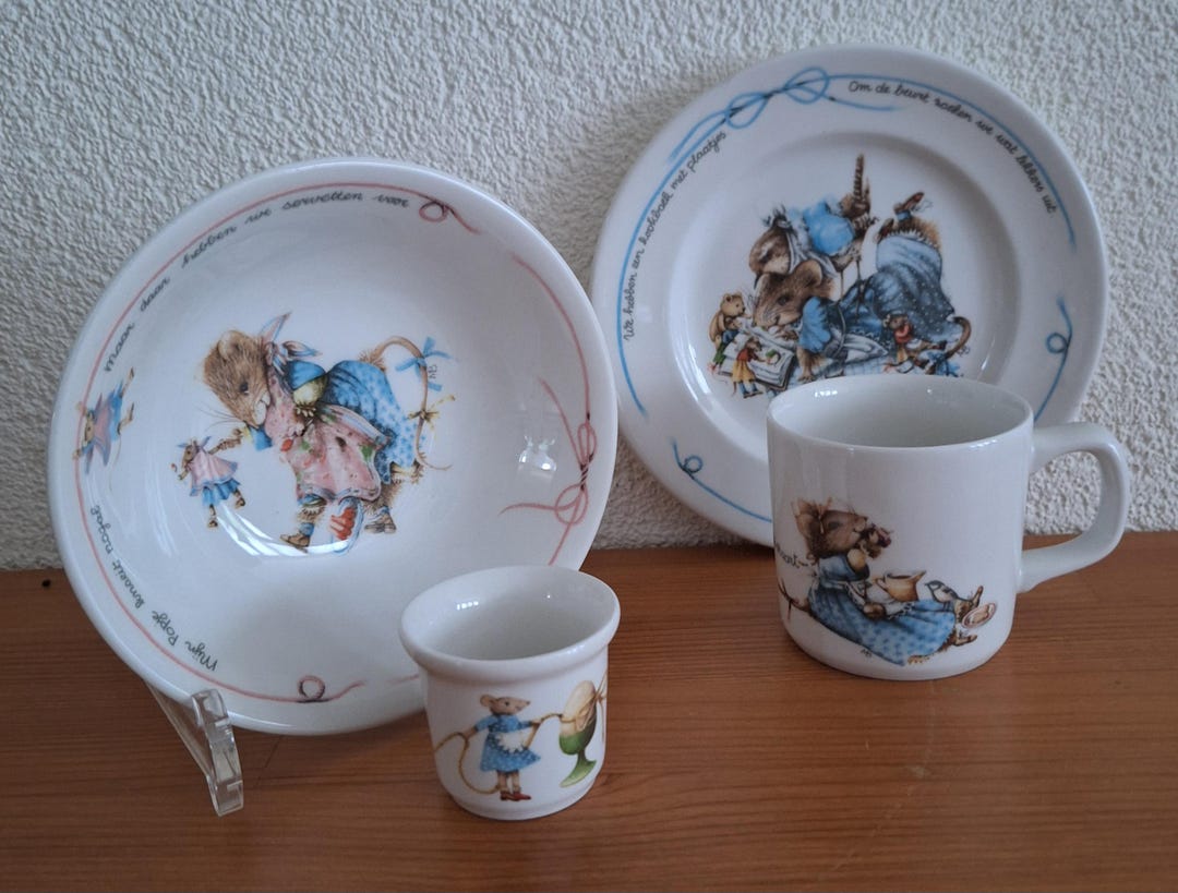 Vera the Mouse (vera De Muis) Breakfast Set for Children. - Etsy