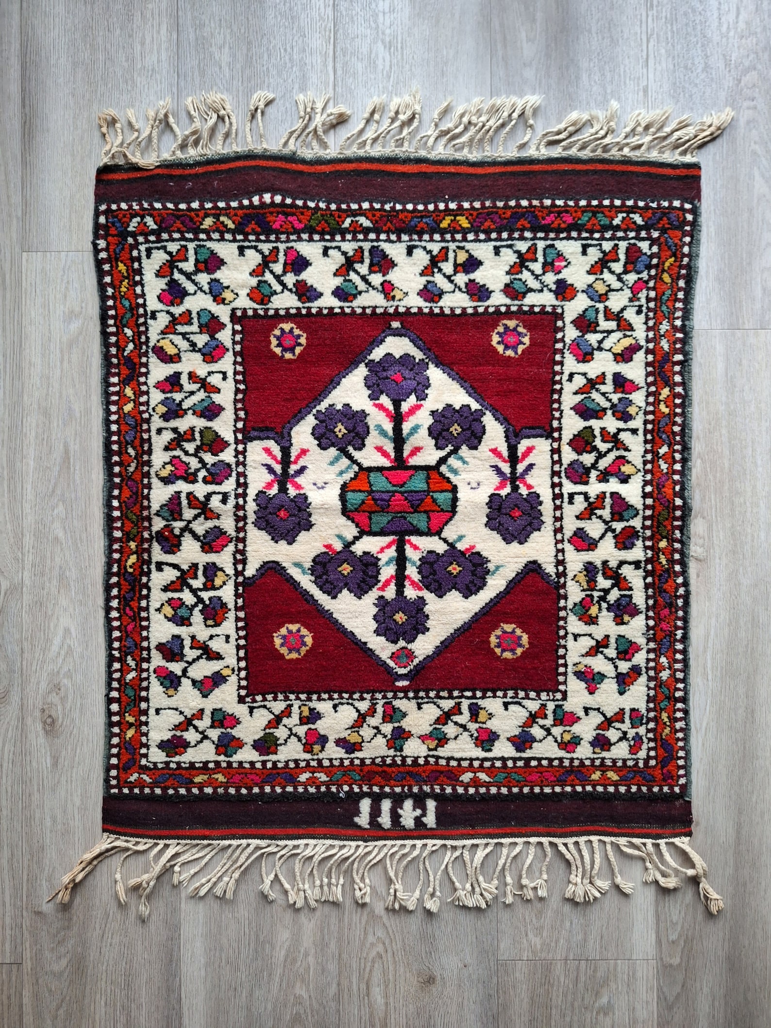 Antique Yunt Mountain, Yuruk Carpet - Etsy