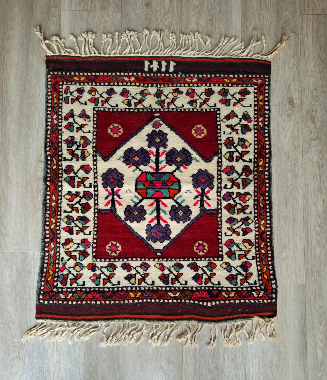 Antique Yunt Mountain, Yuruk Carpet - Etsy