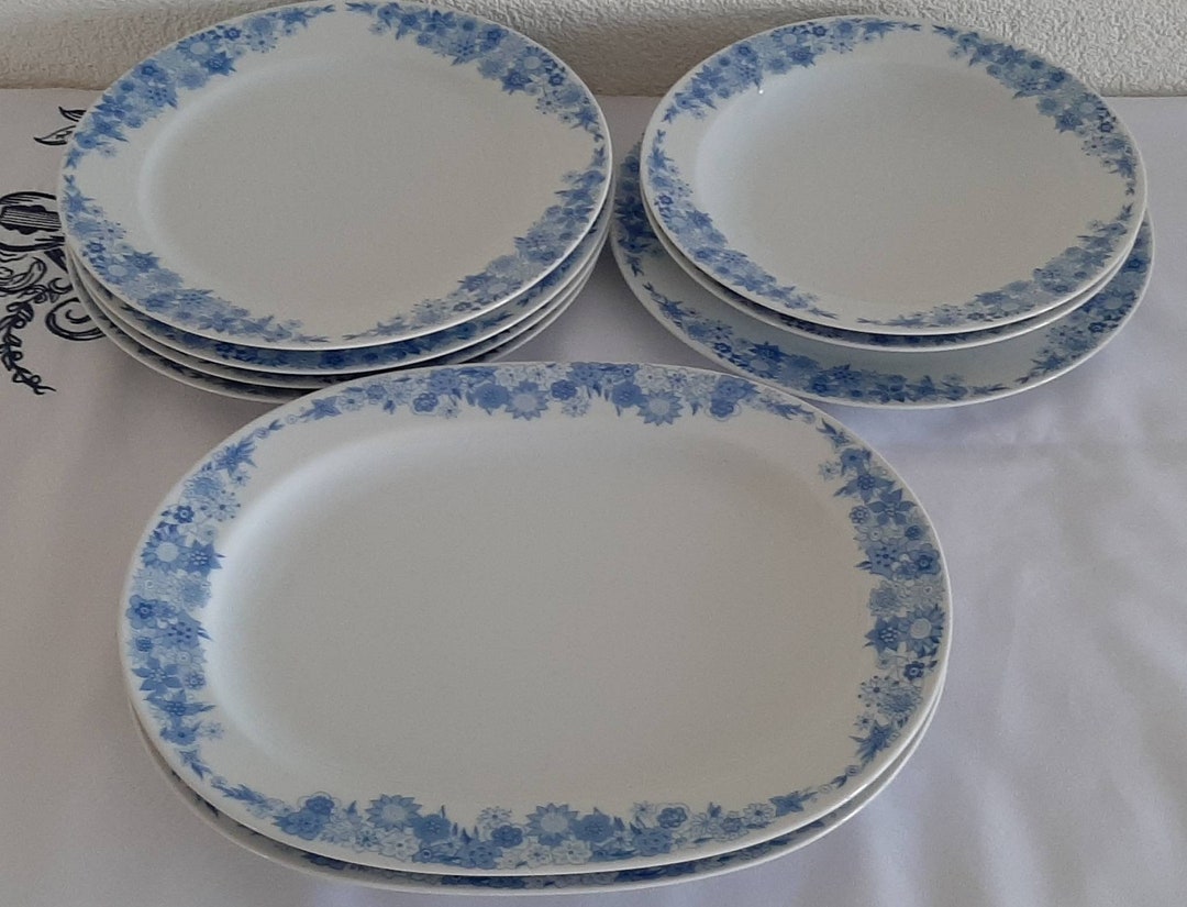 Heinrich, Dinner Plates (9) Porcelain - Etsy