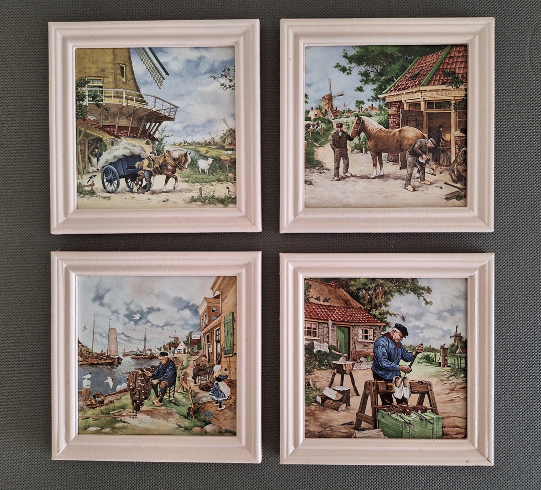 4 ROYAL MOSA Tiles / Ter Steele BV Holland, Mosa - Etsy