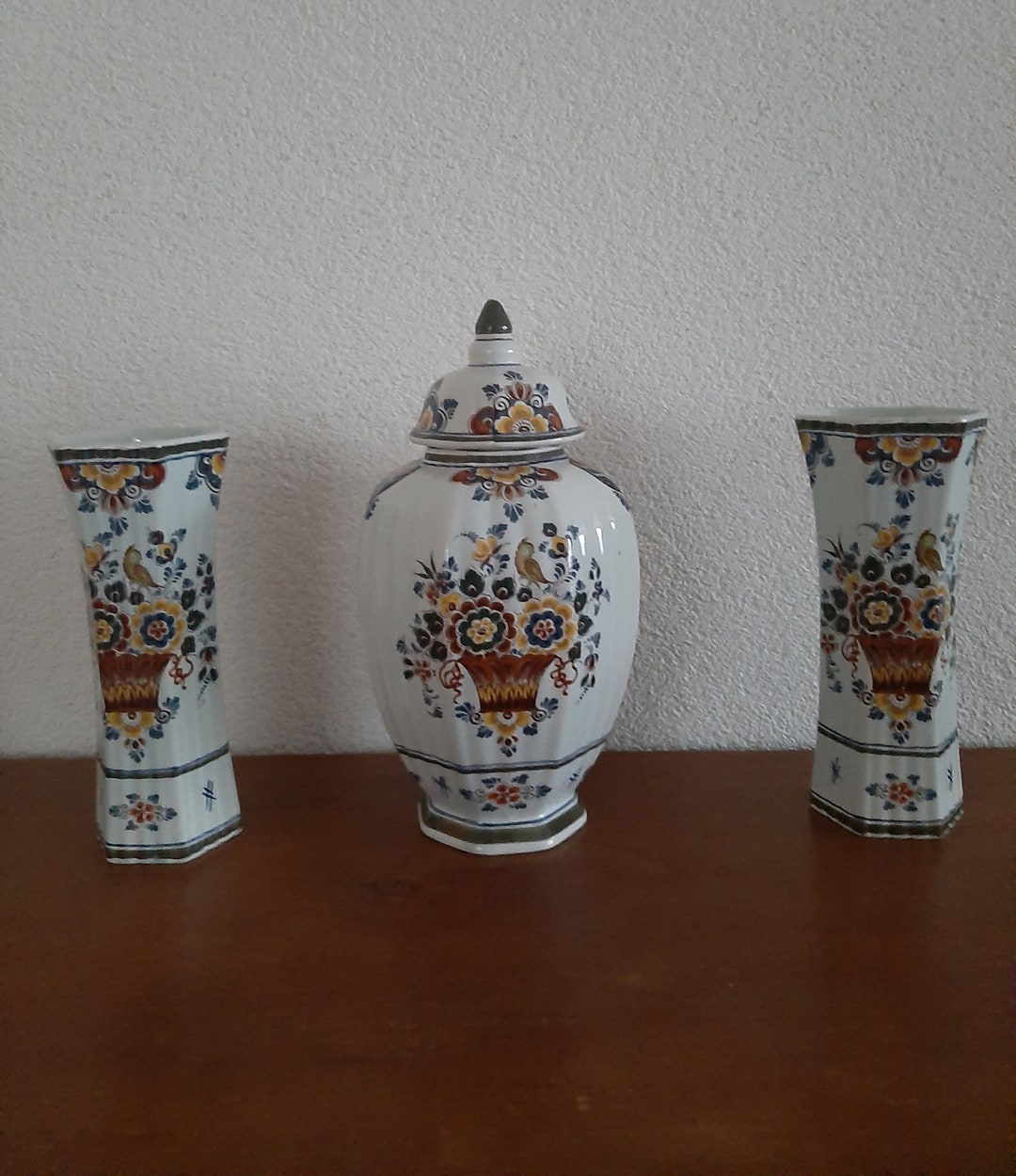 Gouda Polychroom Handmade Cabinet Set. - Etsy