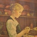 Albert Anker girl Peeling Potatoes - Etsy