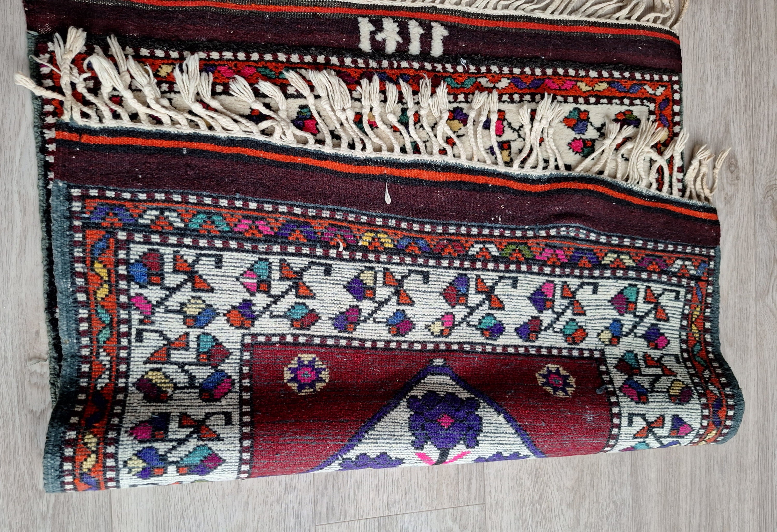 Antique Yunt Mountain, Yuruk Carpet - Etsy