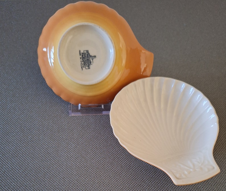 6 Petrus Regout Shell Entree Bowls ( Parafeu). - Etsy Australia