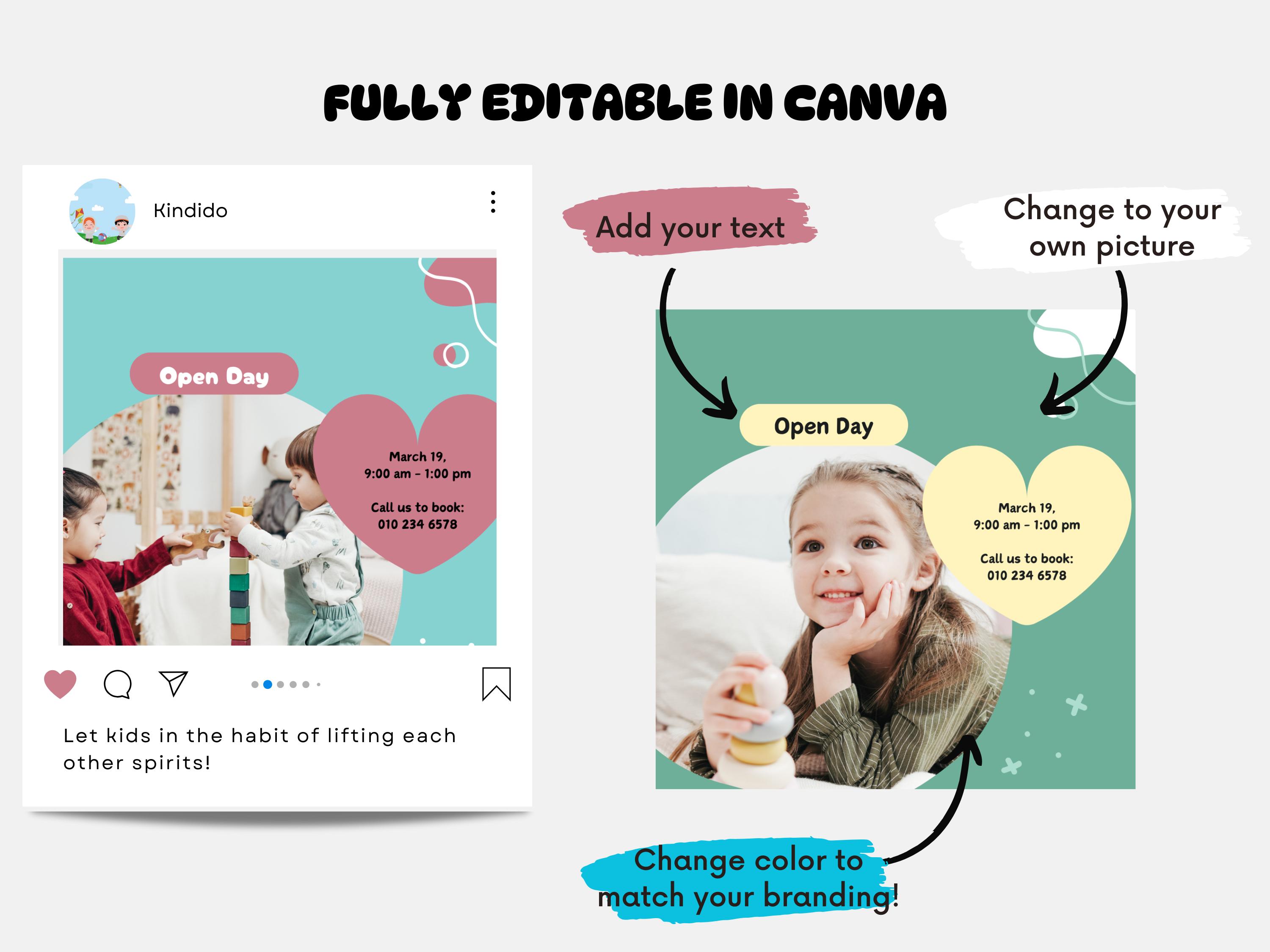 Educator Teacher Instagram Canva Template | Childhood Education ...