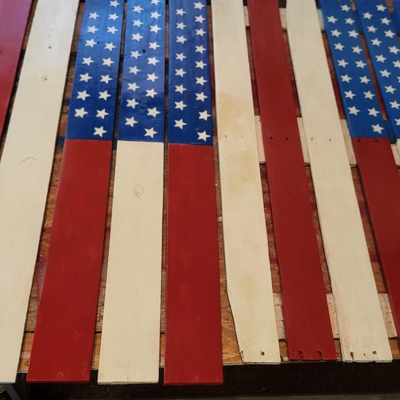 Pallet Flag - Etsy