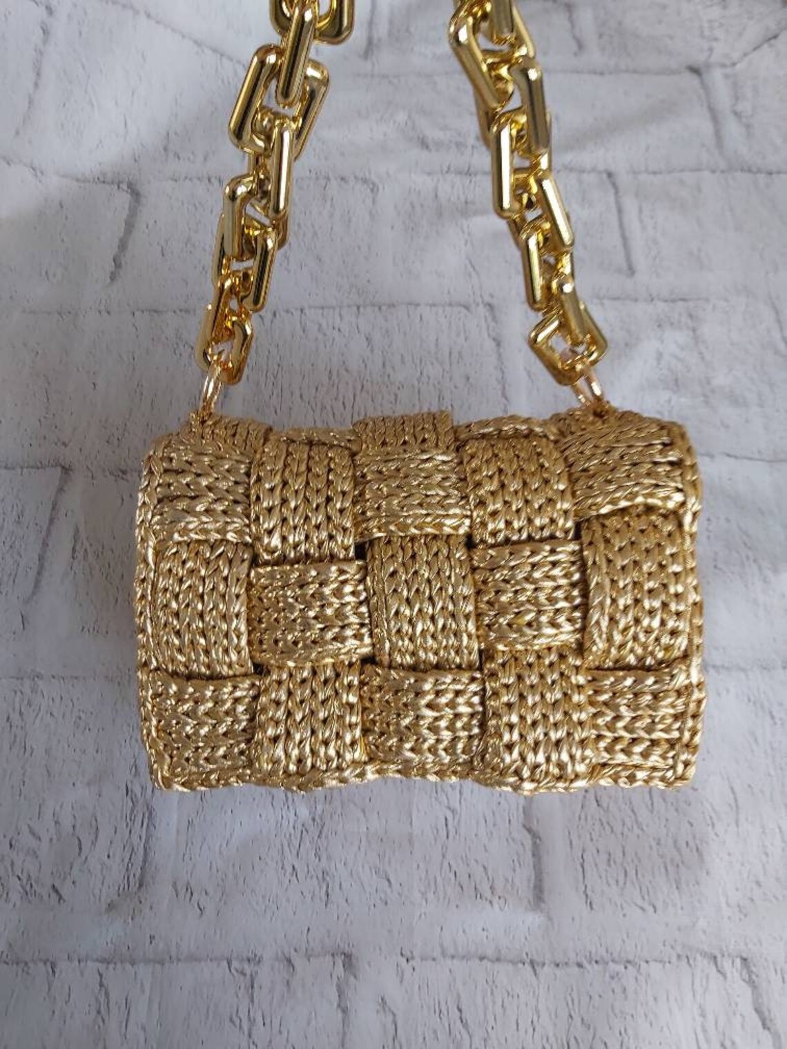 Metallic Bag/luxury Bag/gold Metallic Bag - Etsy