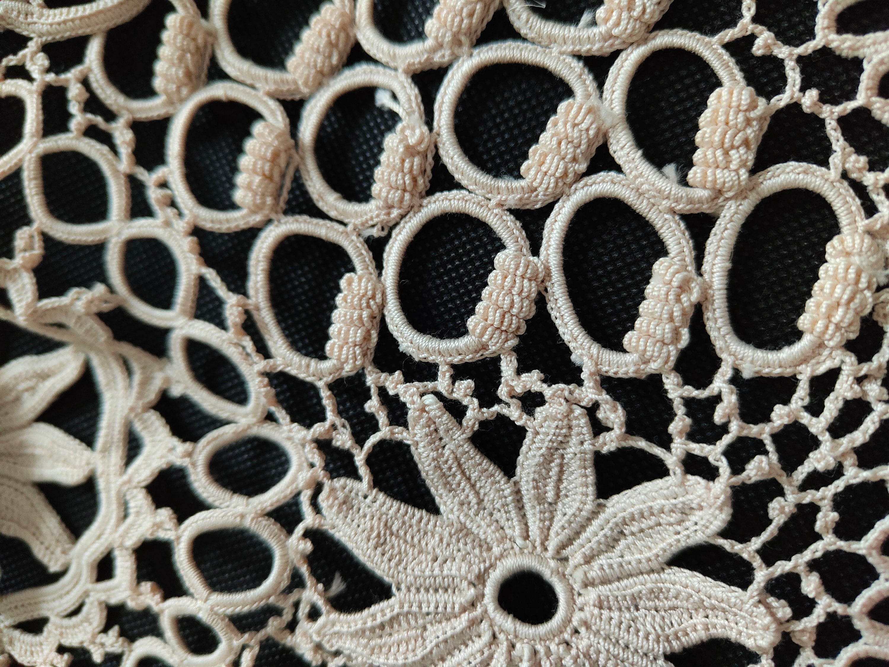 Vintage Le Picot Bigouden Irish Crochet Lace Tablecloth and 6 - Etsy