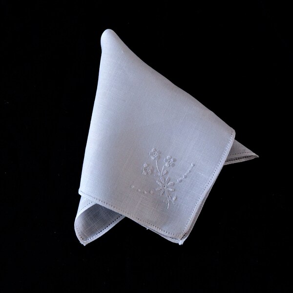 Irish Linen Hankie - Etsy