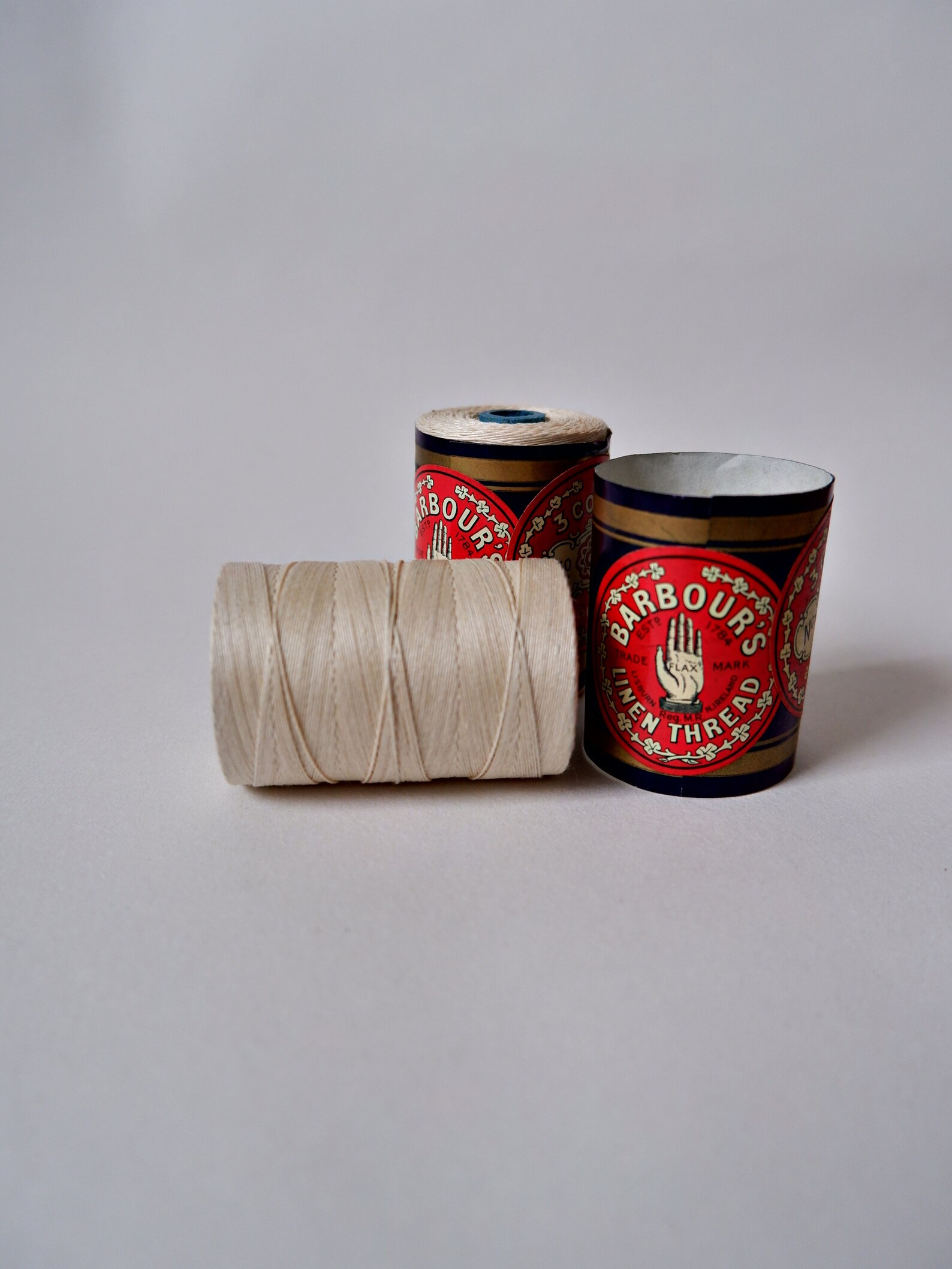 Vintage Barbour Irish Linen Thread - Creamy White 50g - No:35 - Etsy