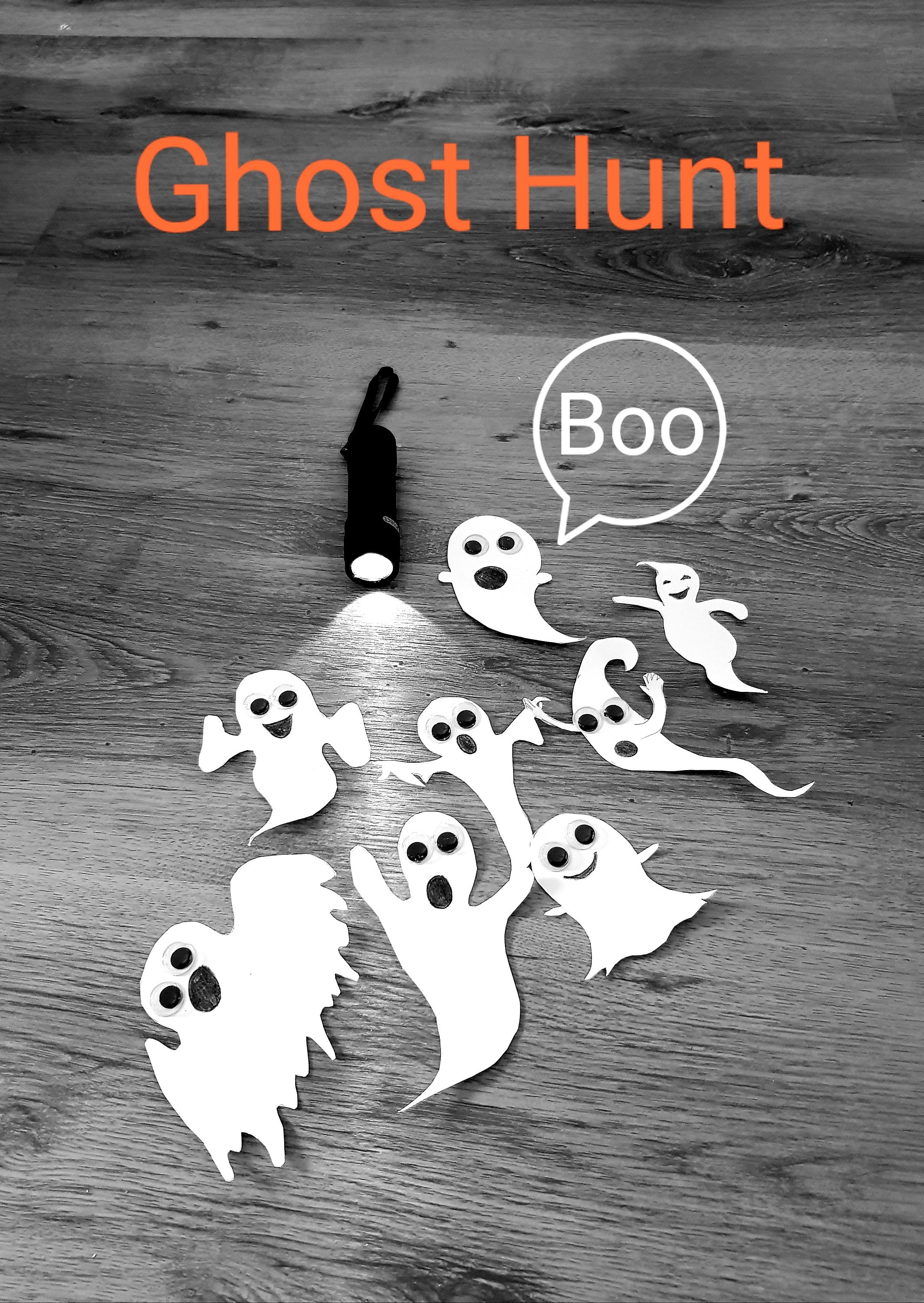 Printable Ghost Hunt Game. Halloween Family Game. - Etsy