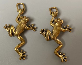 Copper Frog Sculpture - Etsy