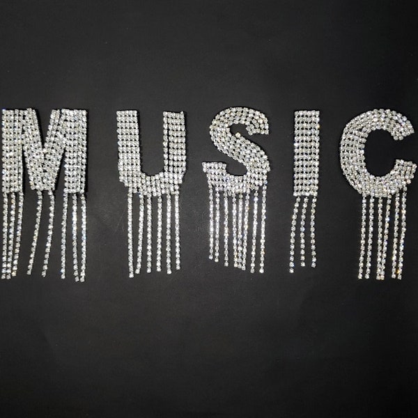 Crystal Letters - Etsy