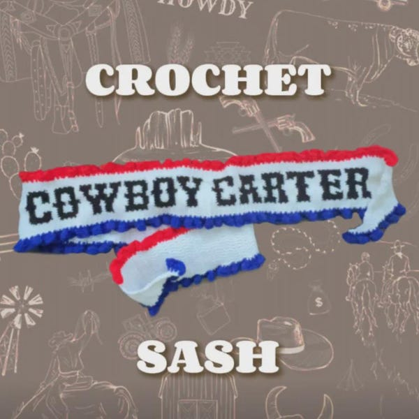 Cowboy Crochet - Etsy